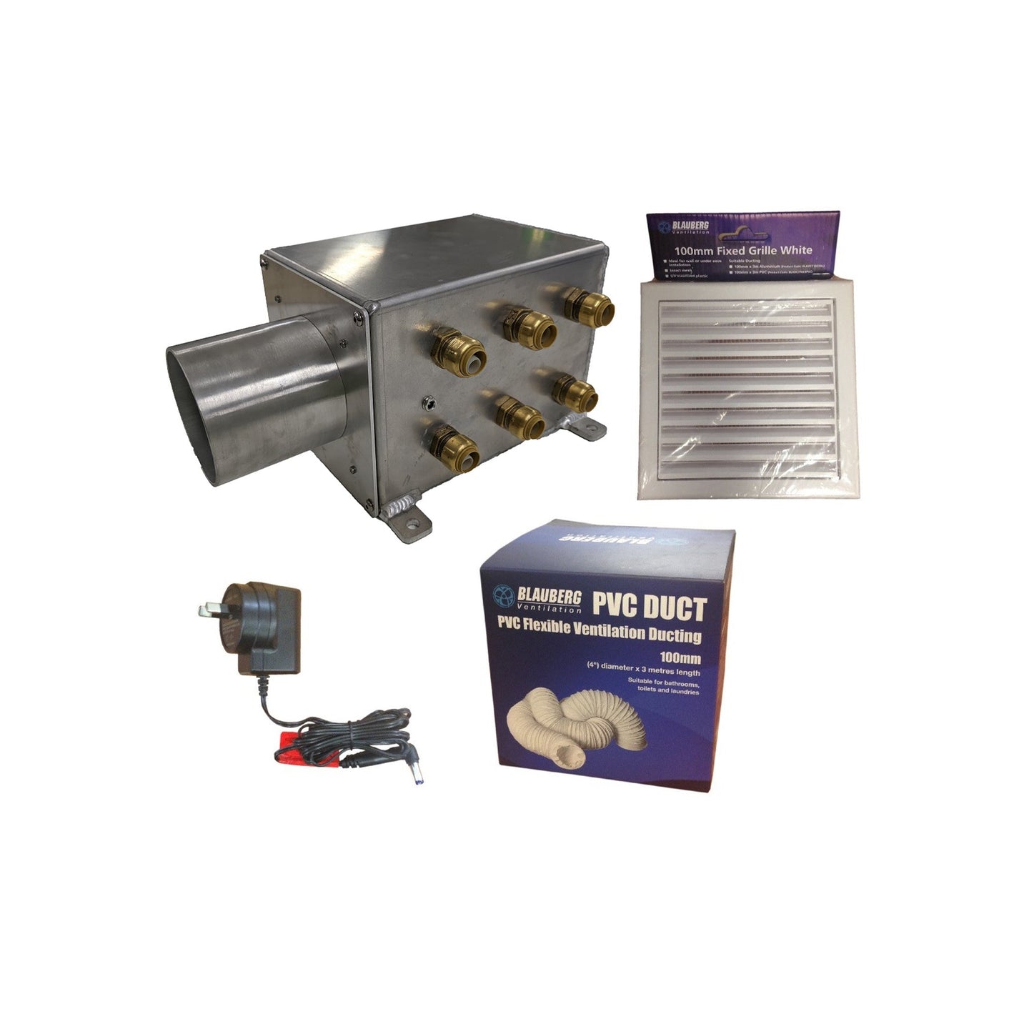 6 Outlet Active Scavenge Evacuation System – MQ Vet